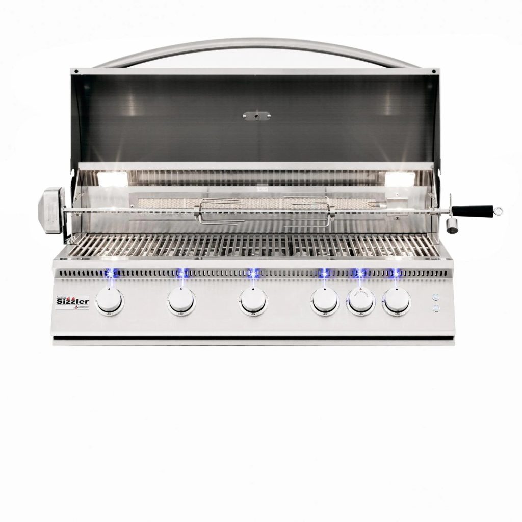Summerset TRL 32-Inch 3-Burner Built-In Gas Grill With Rotisserie ...